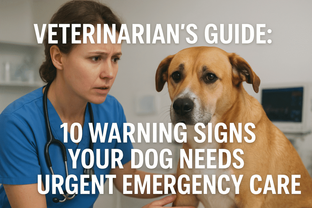 Veterinarian’s Guide: 10 Warning Signs Your Dog Needs Urgent Emergency ...